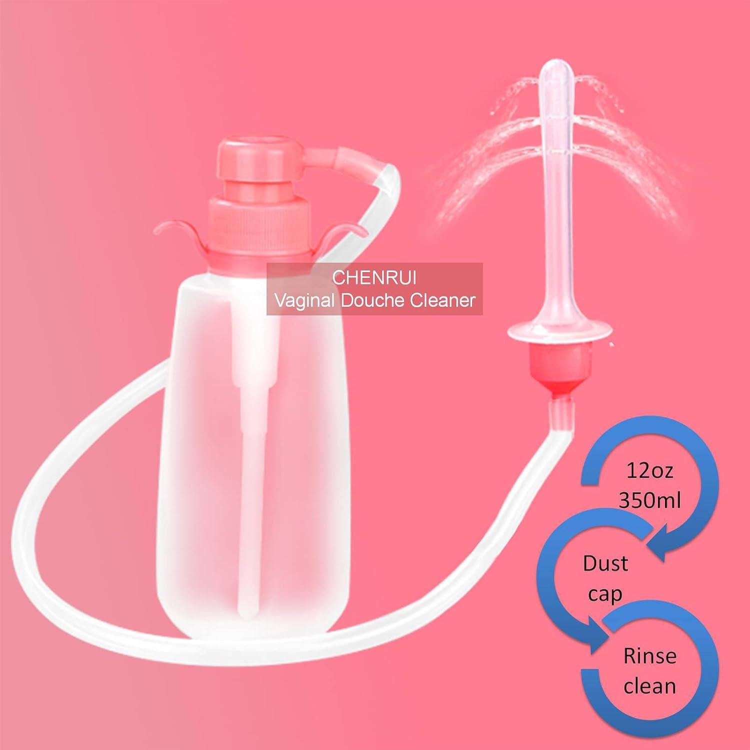 Vaginal Cleansing Douche - Portable 350ml High-Temp Female Syringe ...