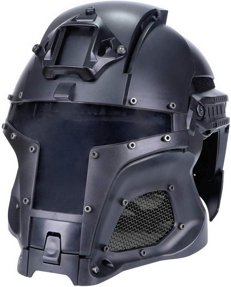Cosplay Airsoft Full Face Head Helmet Tactical Sorta-Kinda Mandalorian ...