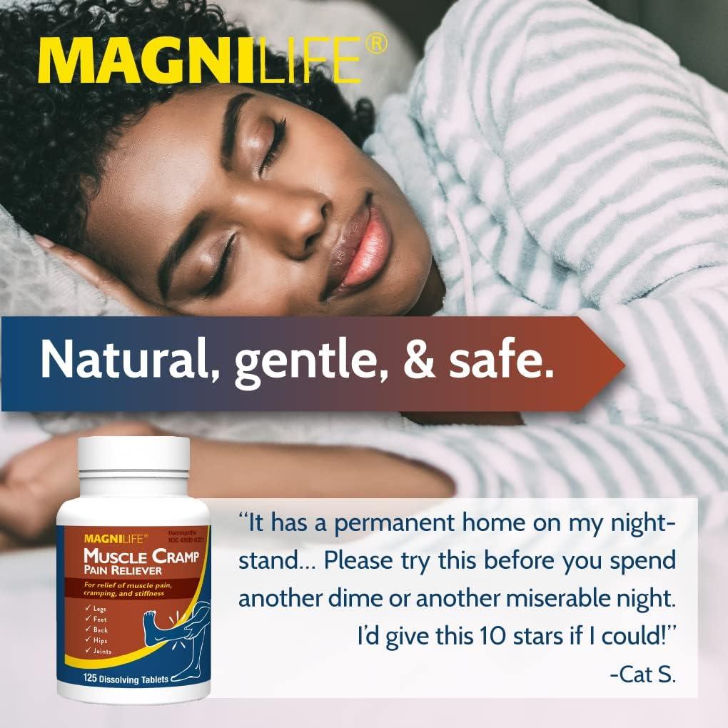 MagniLife Muscle Cramp Pain Reliever - All-Natural Muscle Pain Relief ...