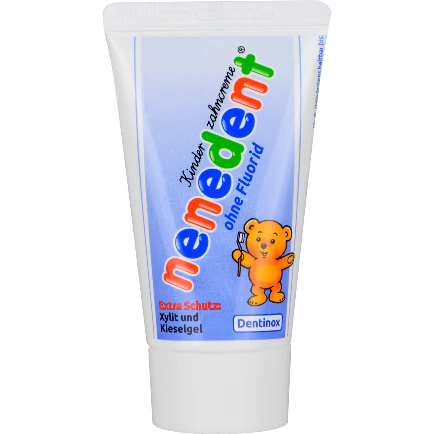 NENEDENT Children's Fluoride-Free Toothpaste 50ml - Safe & Effective ...