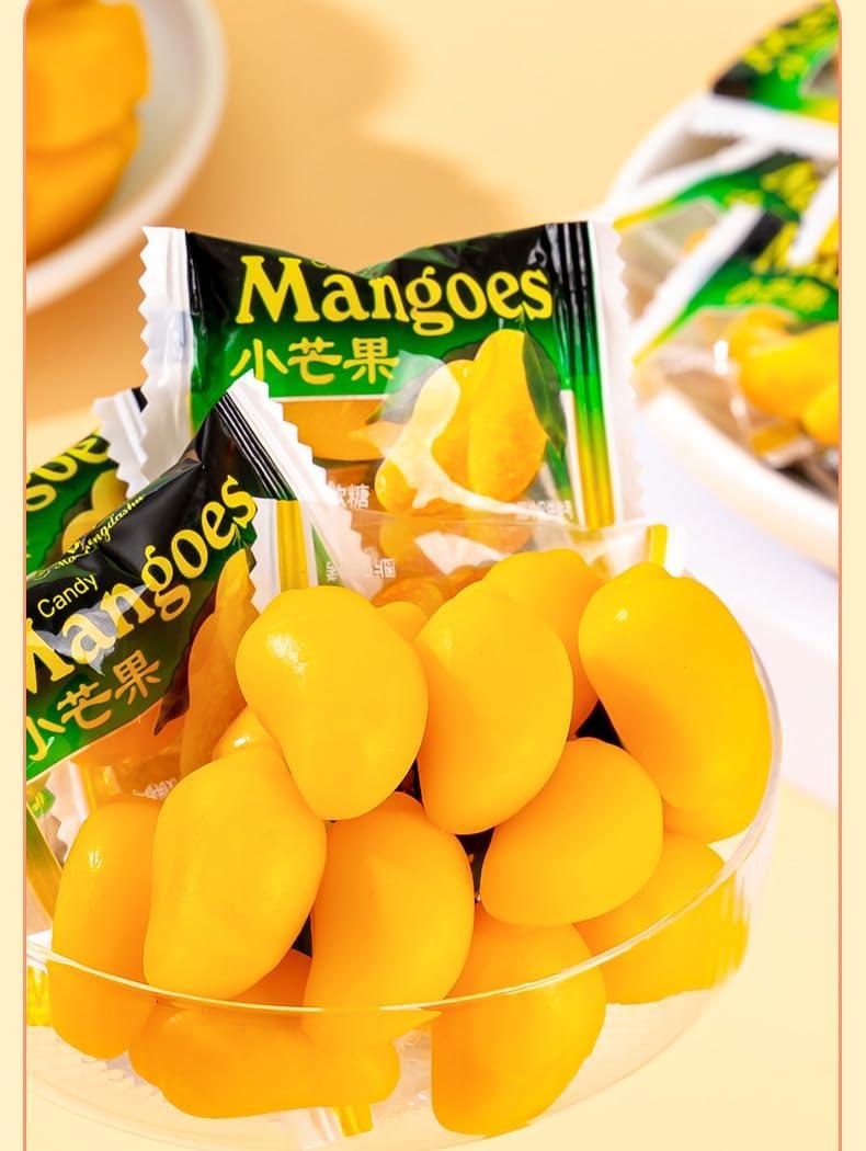 Chinese Soft Candy Toffee Mango Soft Candy Assorted Candy Chewing Candy ...