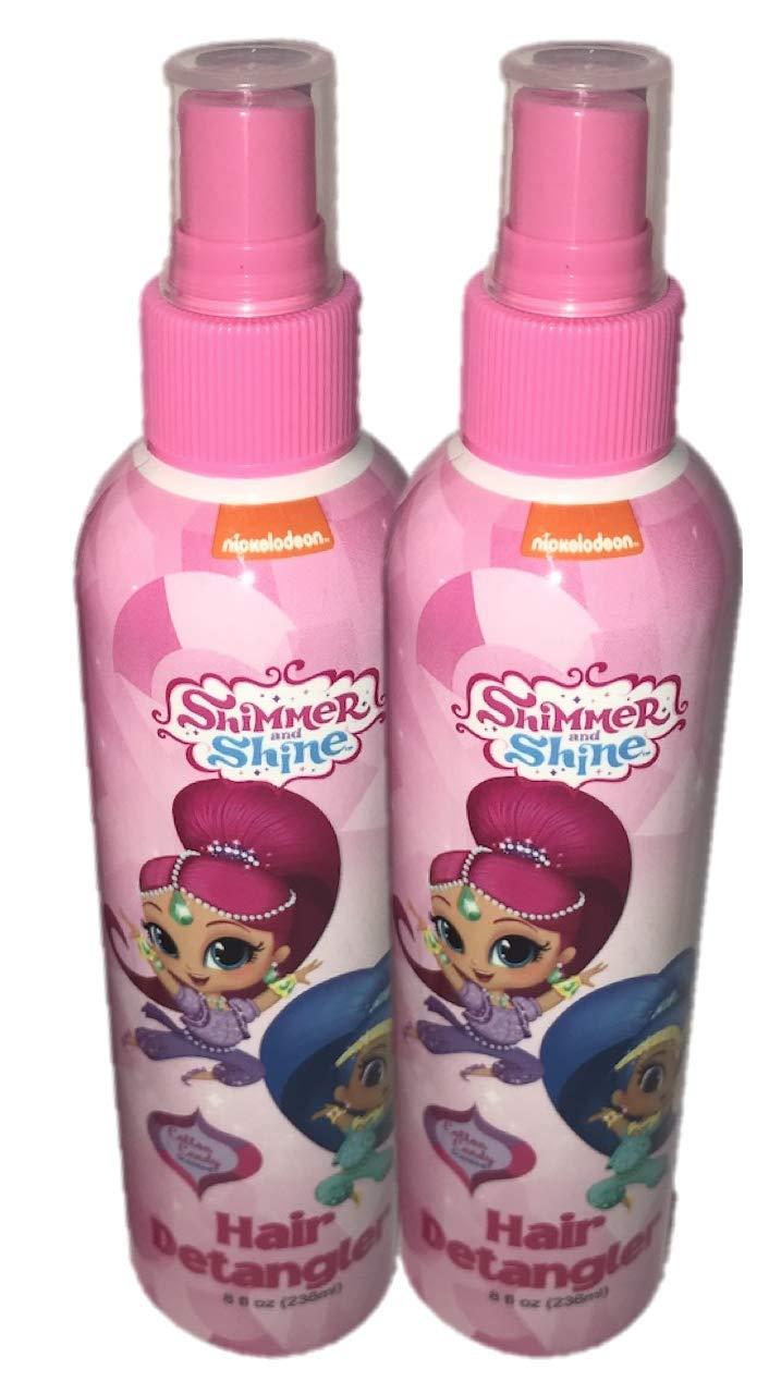 Shimmer And Shine Hair Detangler Spray 8 Oz Pack Of 2