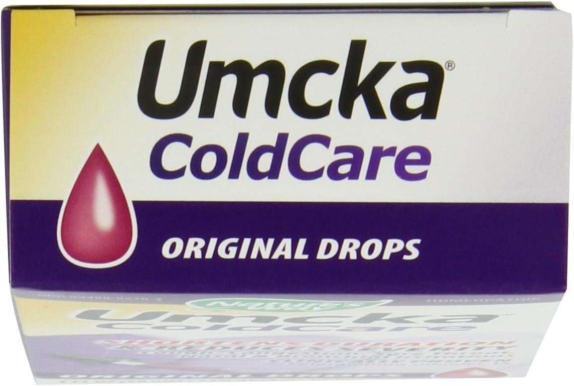 Nature's Way Umcka ColdCare Drops - Sore Throat, Cough & Congestion ...
