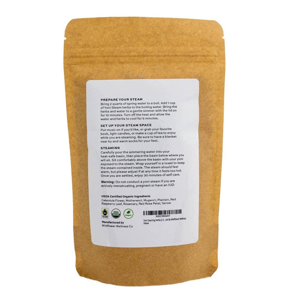 Organic Yoni Steam Therapy | 3 Sessions | Gentle Formula | USDA ...