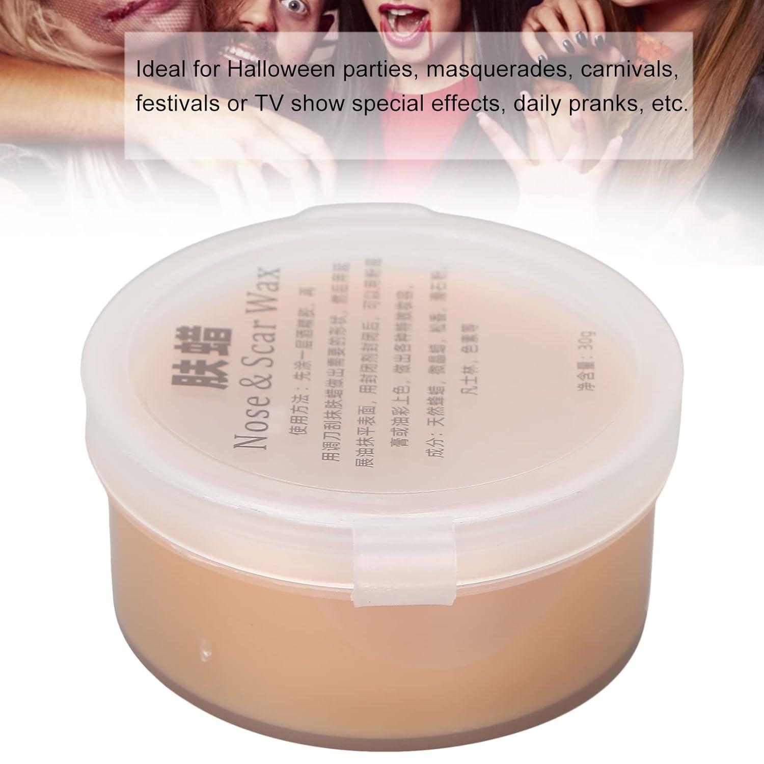 Fake Wound Scar Wax 30G - Nose Skin Scar Wax for Realistic Fake Wounds ...
