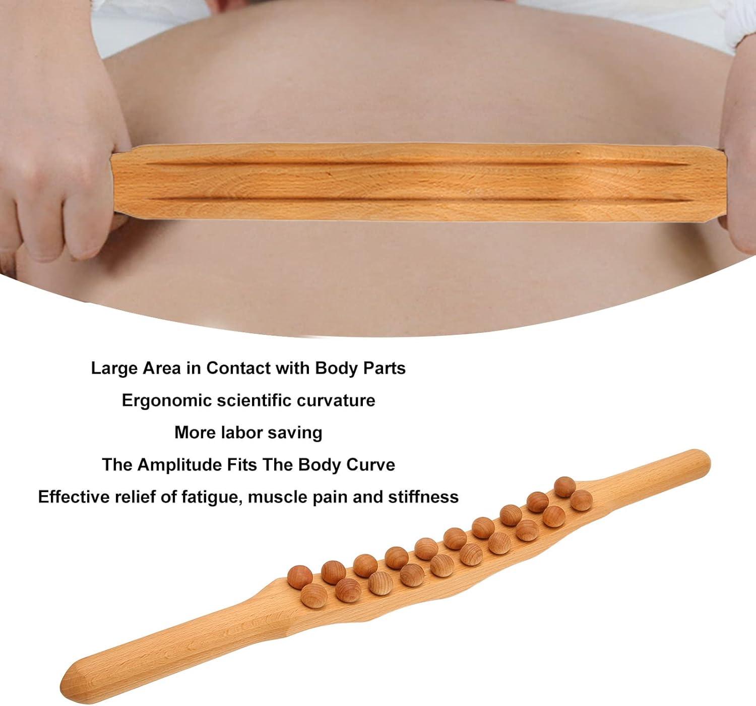 Gedourain Gua Sha Stick - Ergonomic Muscle Relaxing Body Scraping Tool ...