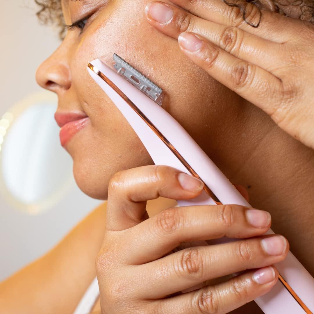 Magnitone DermaQueen Vibra-Sonic Facial Hair Removal & Dermaplane ...