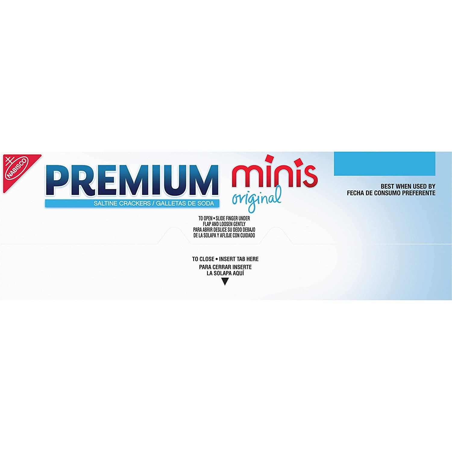 Premium Original Mini Saltine Crackers - 6-Pack, 11 oz Boxes | Buy Now ...