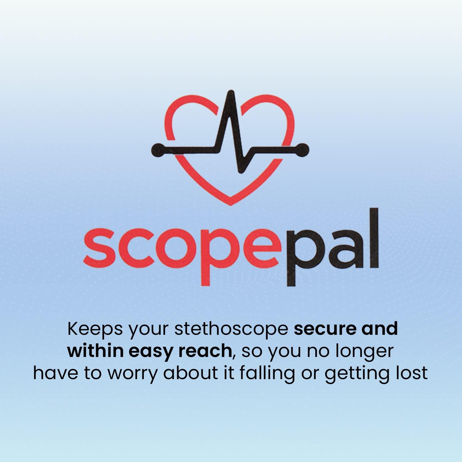ScopePal Stethoscope Clip for Doctors & Nurses | Stethoscope Accessory ...