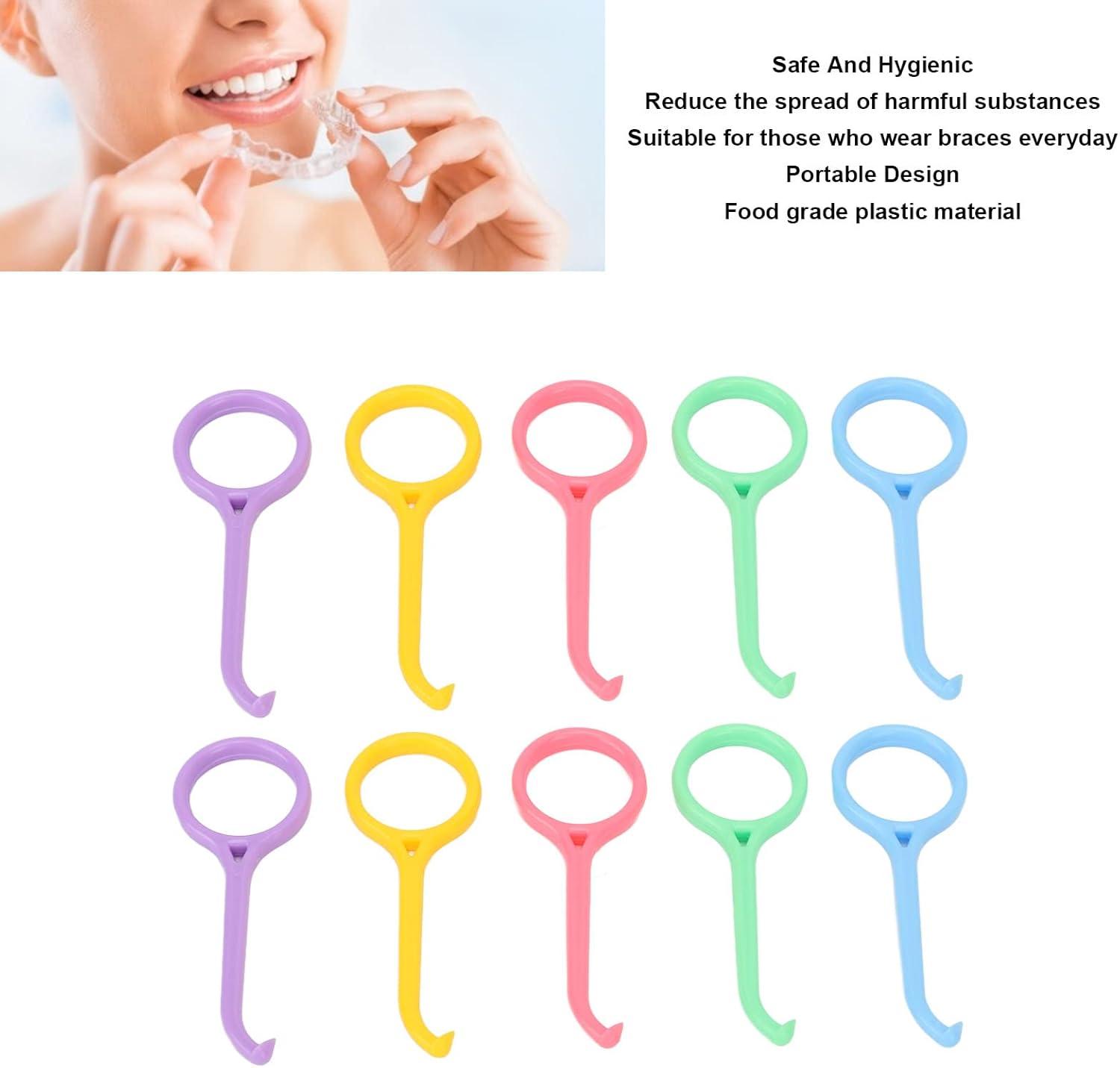 Hushui 10-Part Aligner Removal Tool Kit | Portable Invisible Chewing ...