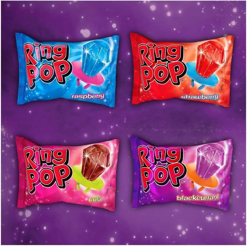 Fruit flavour hard candy ring pop 15g (5 ring pops) | Buy Now with ...