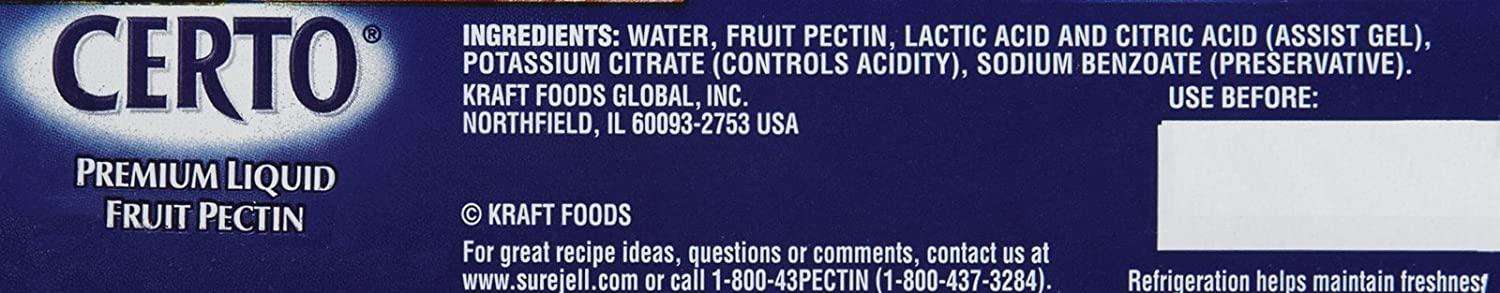 Sure-Jell Certo Fruit Pectin 2 pk - Premium Quality Pectin for Jam ...