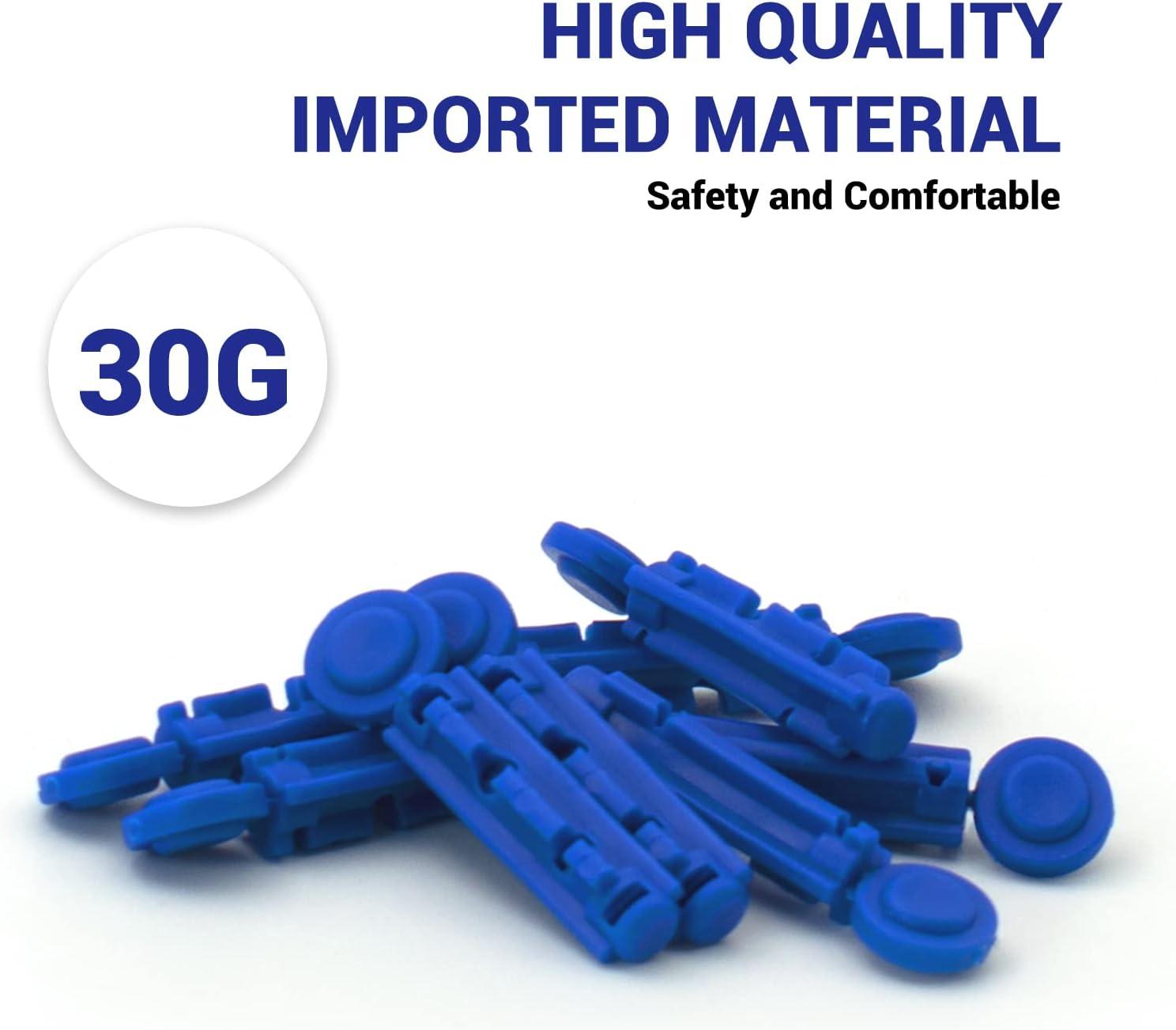 Verifine 30G Diabetic Lancets for Blood Glucose Testing - 200 Count ...