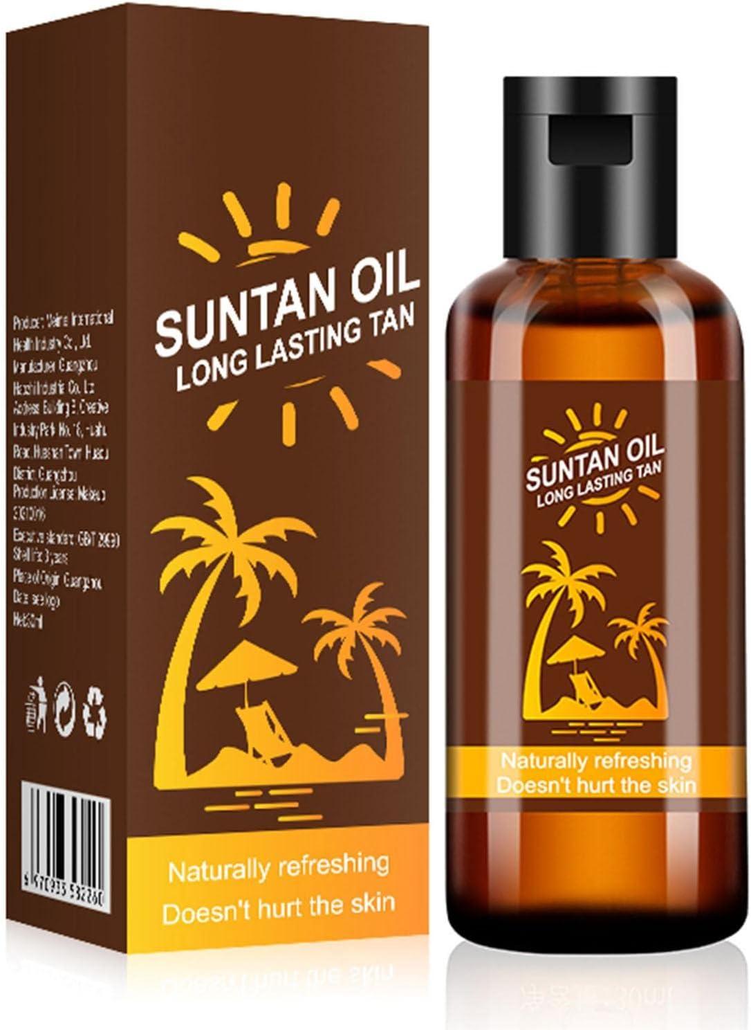 Self-tanning Tanning Oil - Self-Tanning Complexion - Intensely ...
