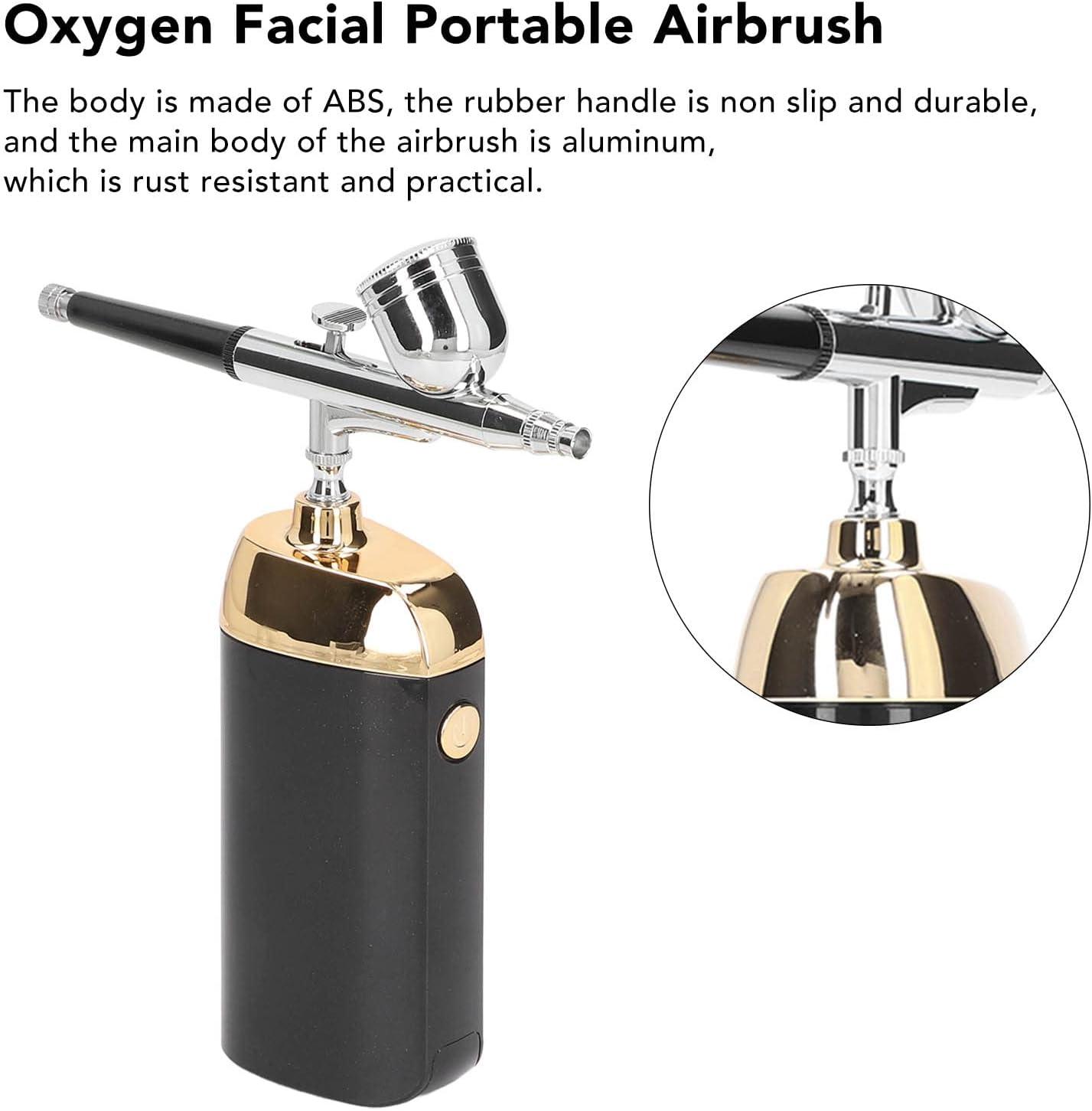 Portable Oxygen Facial Mist Sprayer Mini Airbrush Kit - Black | Buy Now ...