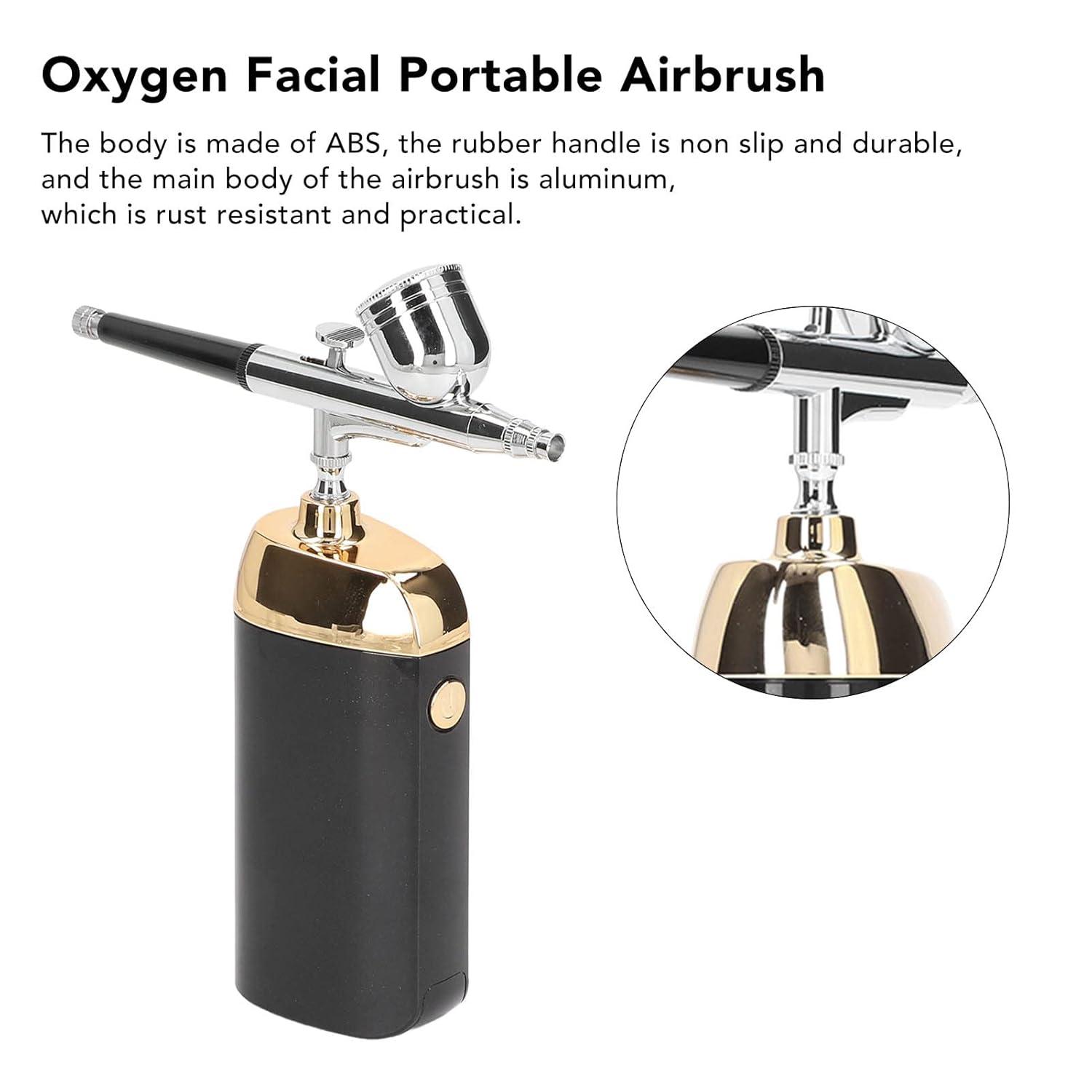 Oxygen Facial Portable Airbrush USB Charging Facial Device Water Oxygen ...