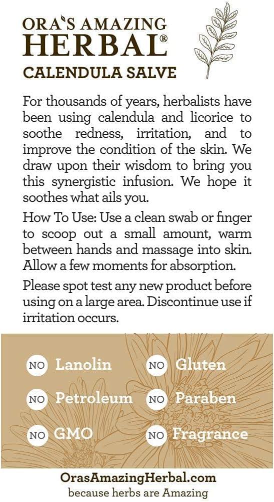 Ora's Amazing Herbal Touchy Skin Salve Eczema Cream Eczema Treatment ...