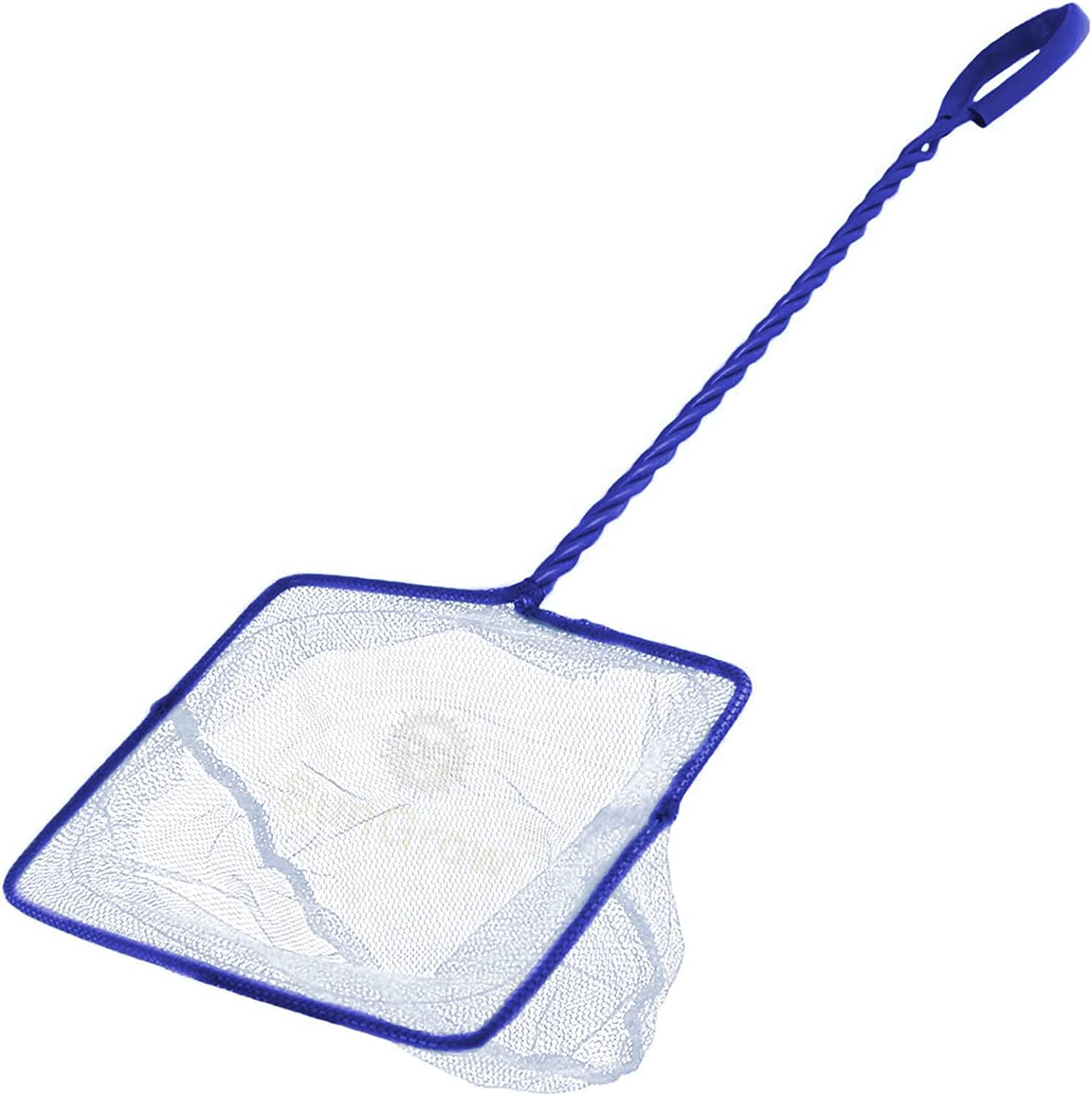 SunGrow Betta Fish Net - 5x4 Inches with 11 Inches Handle - Extra Soft ...