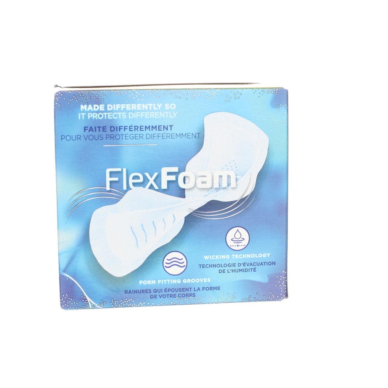 Always Infinity Flex Foam Size 1 Pads - Regular Flow, Unscented, 18 ...