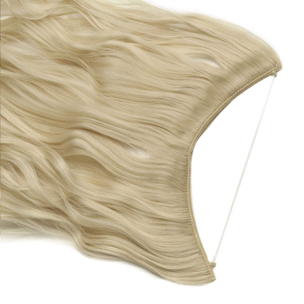 Silk-Co Adjustable Rubber Band Hair Extensions - Invisible Synthetic ...