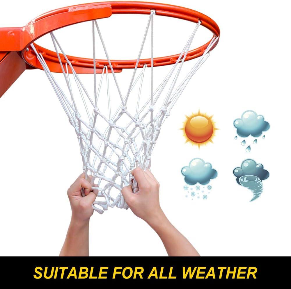 ProSlam Heavy Duty Basketball Net Replacement - All Weather Anti Whip ...