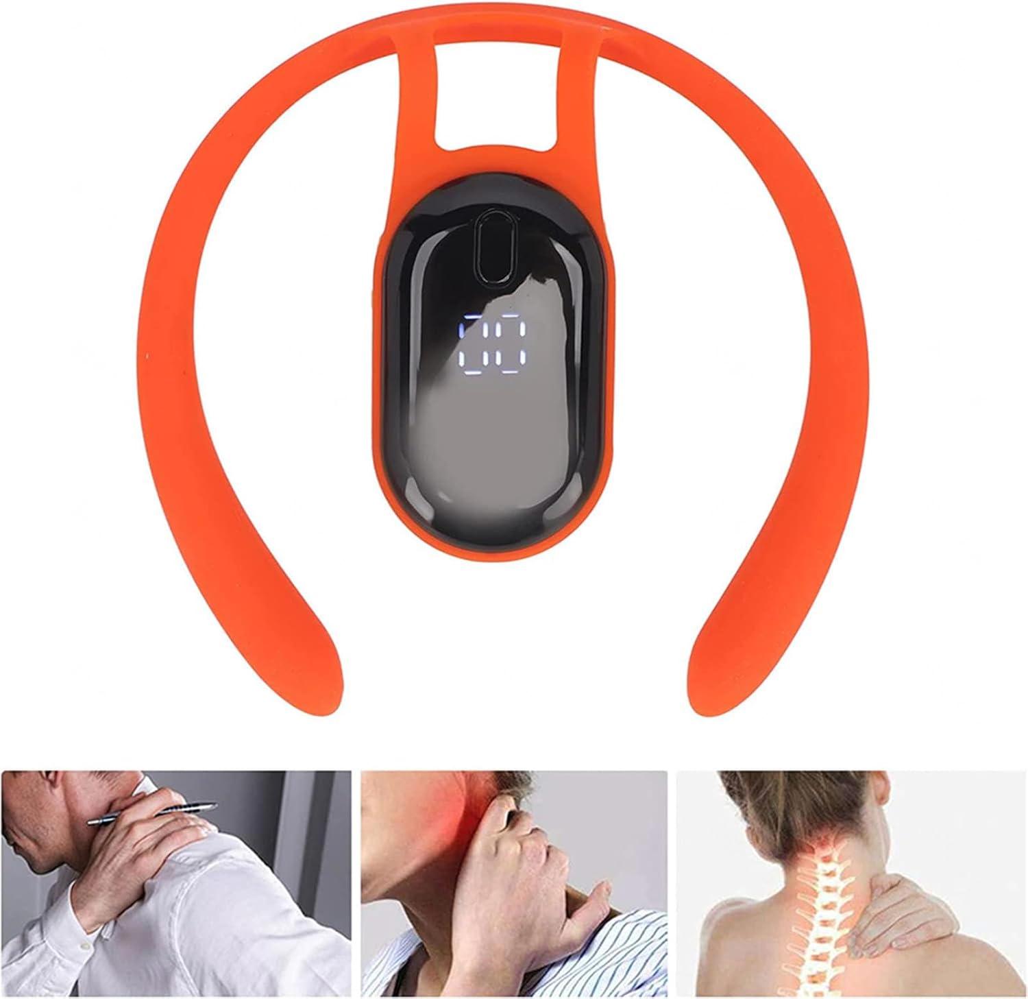 Neck Posture Corrector with Sensor Vibration Reminder Postural Back ...