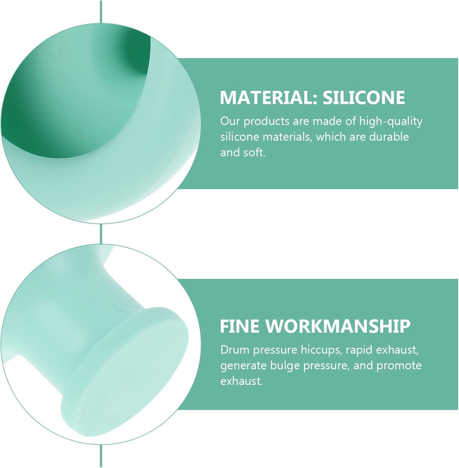 Silicone Palm Breast Percussion Cup for Mucus Relief - Effective Sputum ...