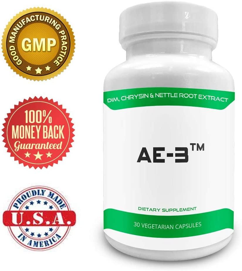 Pure Science AE-3 Chrysin with DIM & Nettle Root Extract - 30 Capsules ...