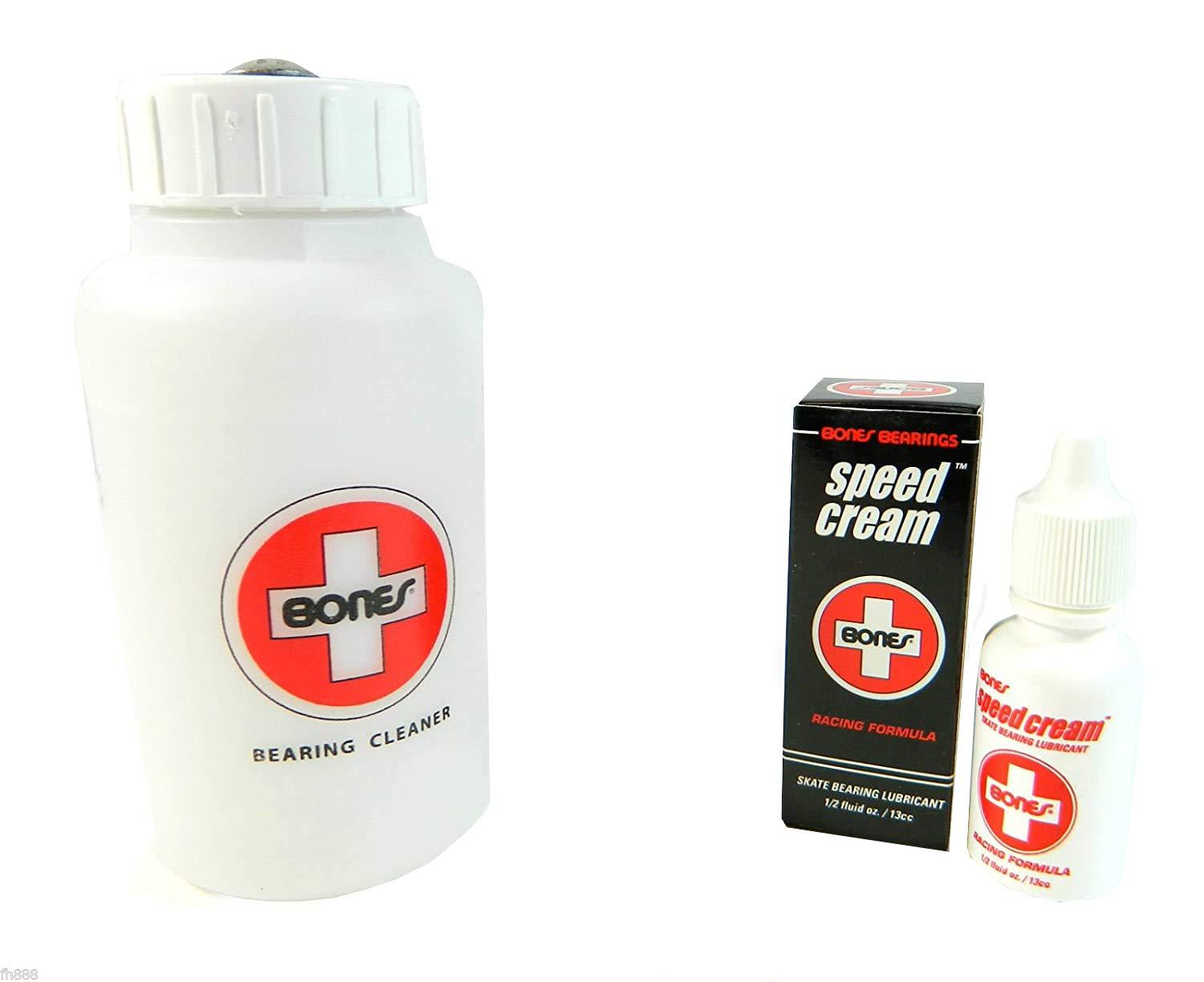 Bones Swiss Skate Speed Cream + Cleaning Unit Kit - High-performance ...