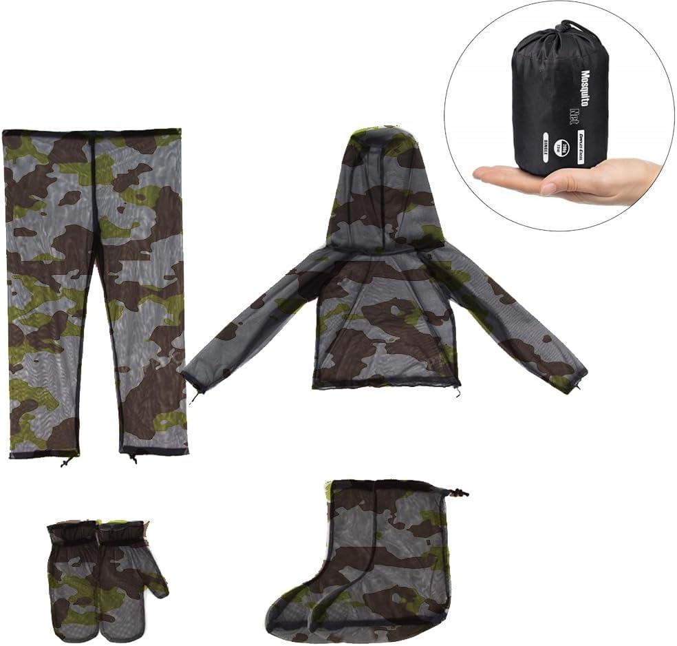 Bug Tamer Mosquito Suit for Men - Camo Outdoor Hunting Clothing with ...