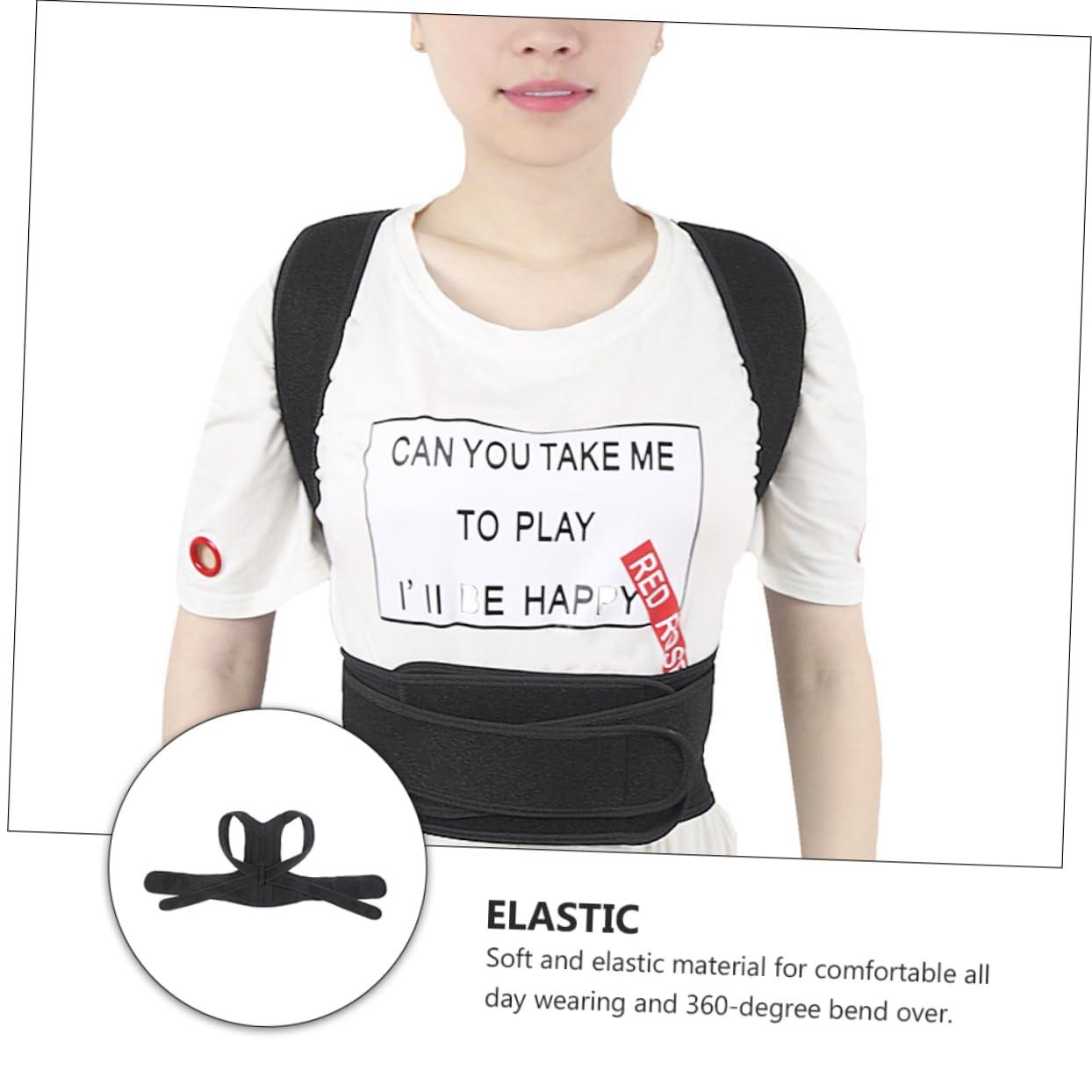 Buy Adjustable Back Brace & Posture Support for Kids & Adults - Ideal ...