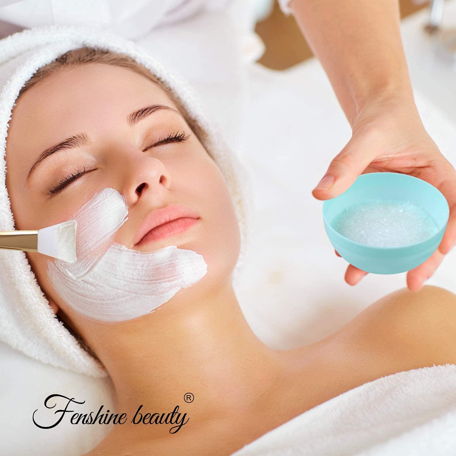 10PCS Face Mask Mixing Bowl Set - Silicone Brushes & Spatulas for DIY ...