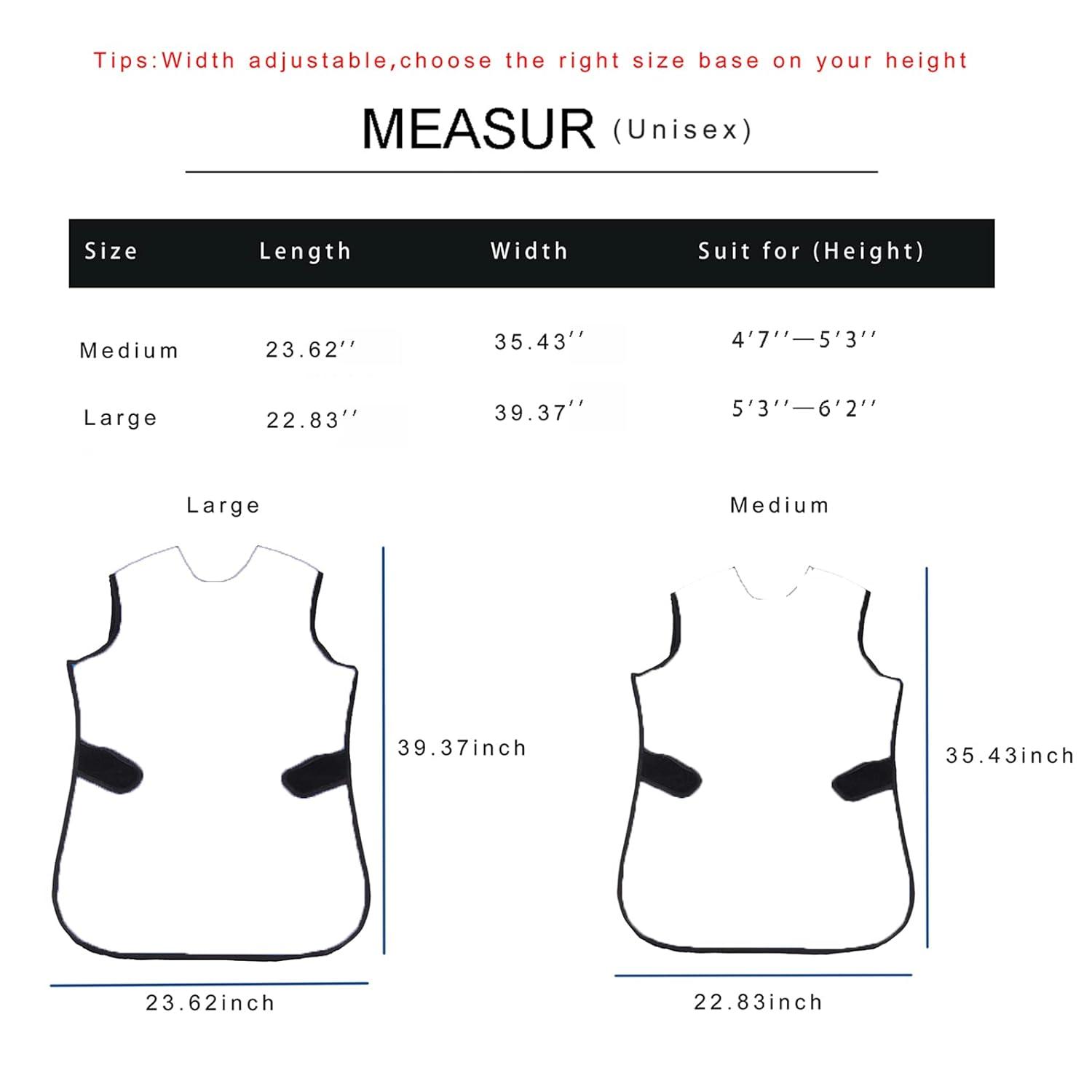 SHINRAY 0.5mmpb Lead Apron for xray with Thyroid Shield Collar ...