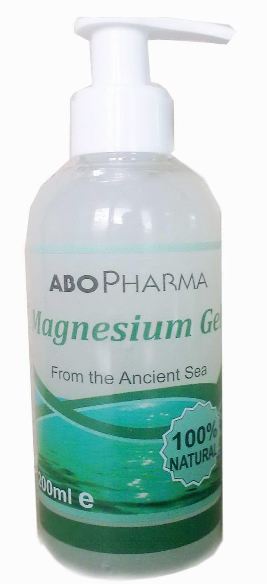 100% Natural Magnesium Gel - Topical Application from Ancient Sea | Abo Pharma - 200ml