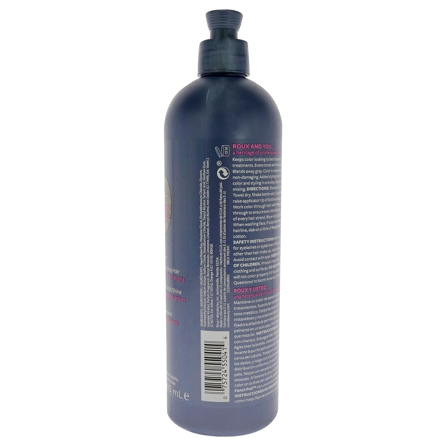 Roux Fanci-Full Rinse 41 True Steel 15.2 oz - Semi-Permanent Hair Color ...