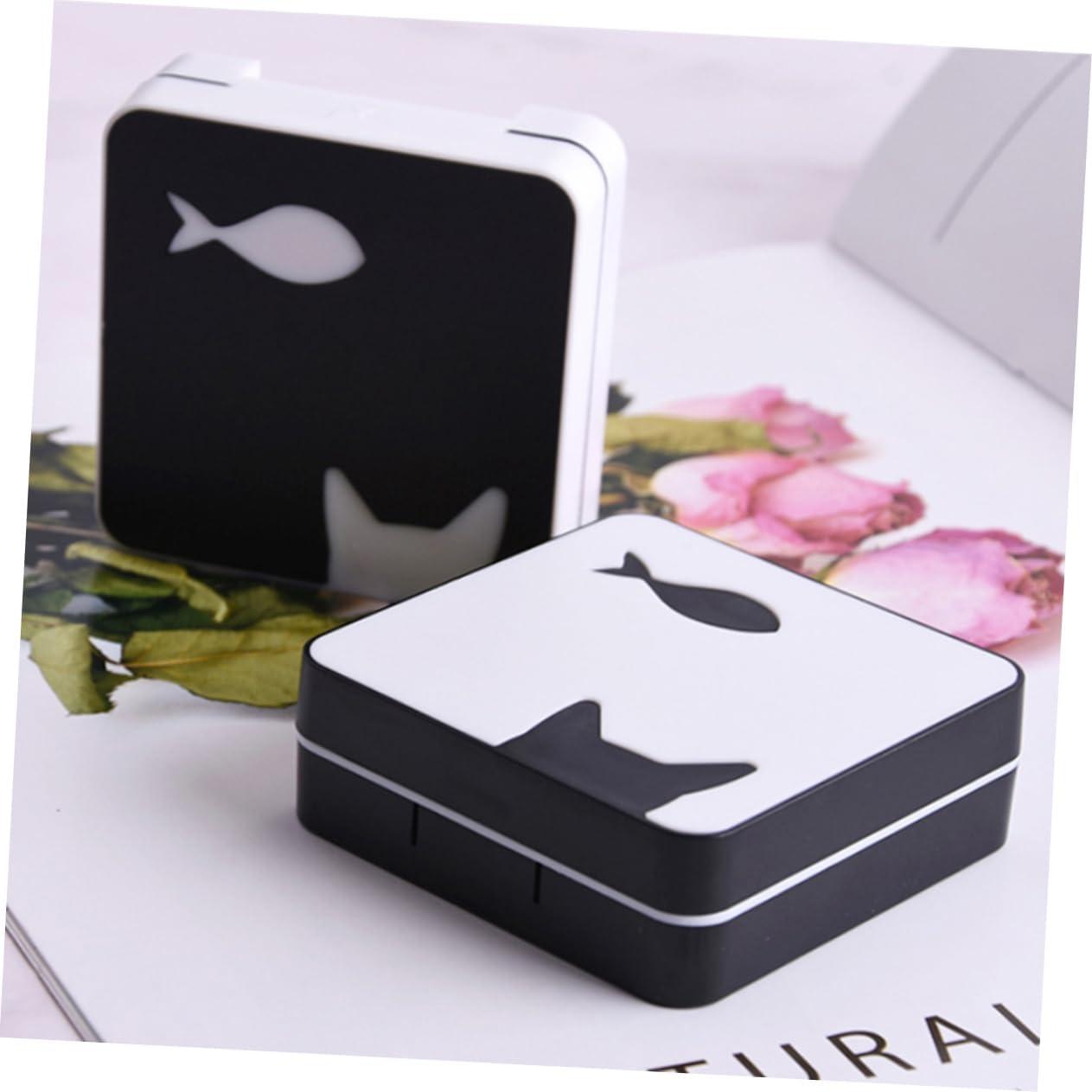 Solustre Eyes Lens Storage Box - 2-Pack Lensetui Organizer for Colored ...