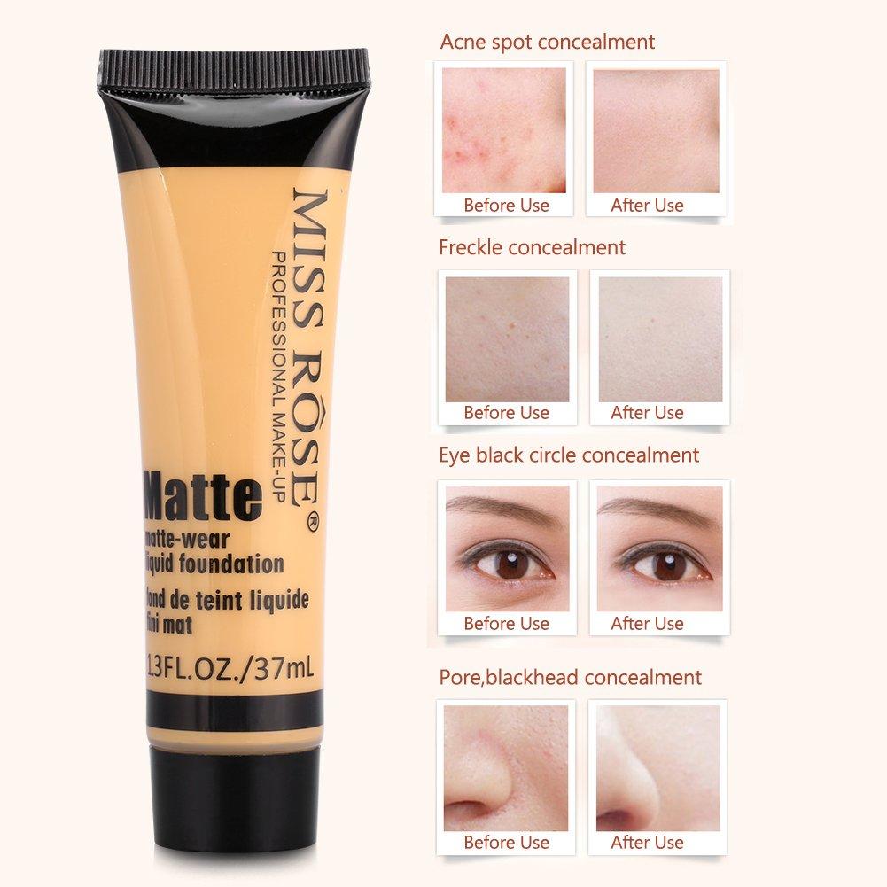 Smooth Liquid Foundation for Natural Coverage and Whitening 37ml(05 ...