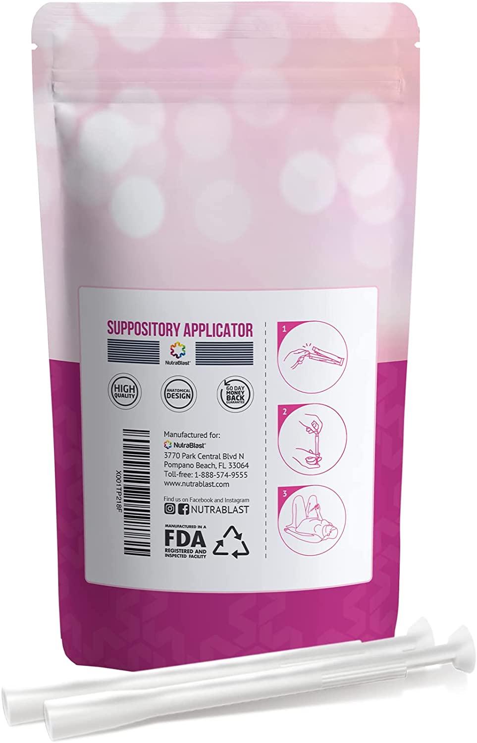 NutraBlast Disposable Vaginal Suppository Applicators (30-Pack) - Fits ...