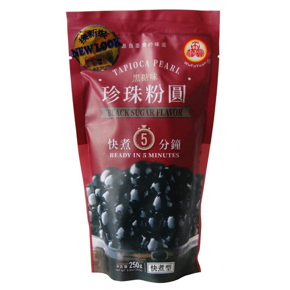 Black Sugar Tapioca Pearl - Ready in 5 Minutes - 8.8oz (250g) | Buy Now ...