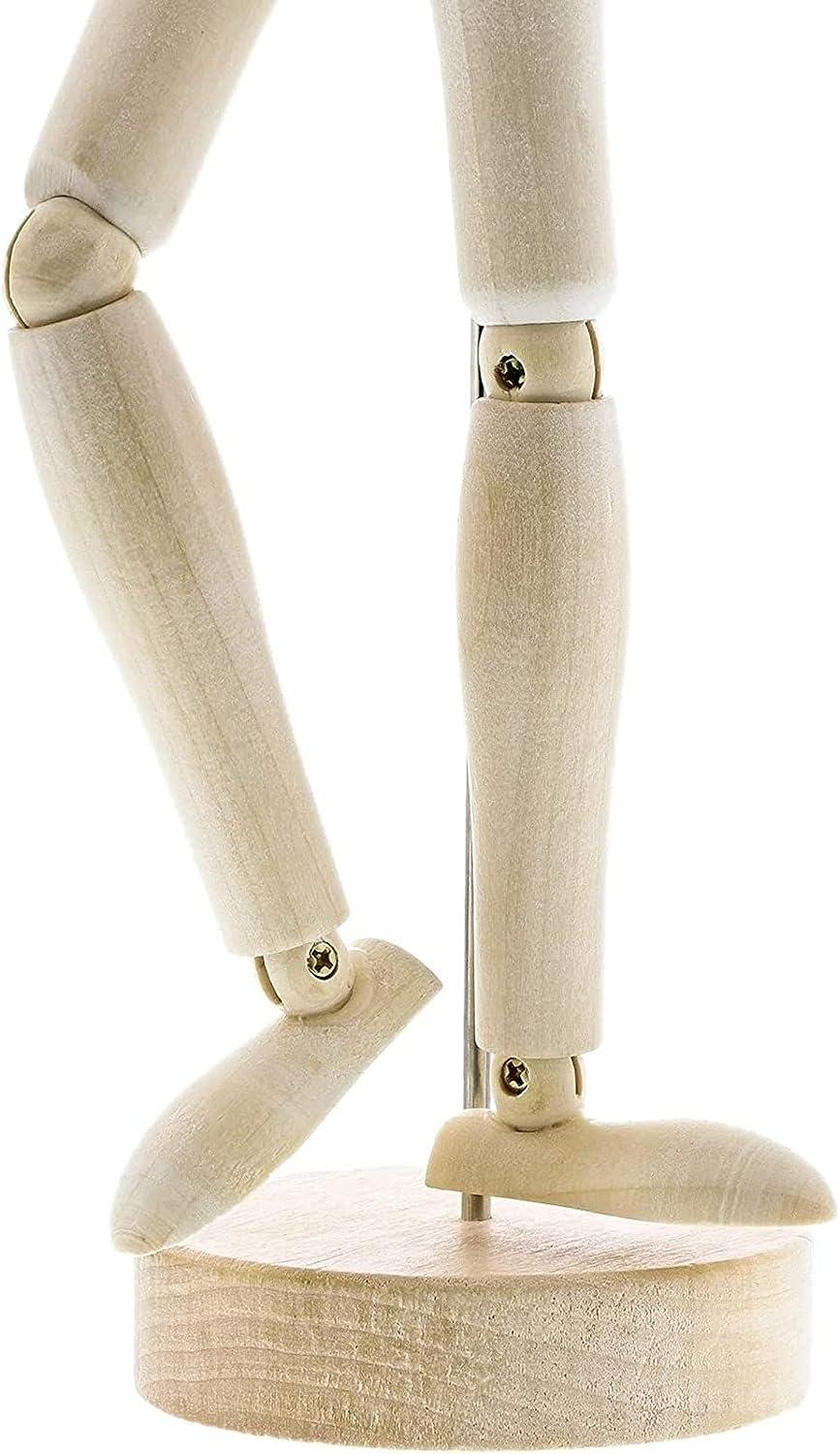 Le Juvo 13 Wooden Drawing Mannequin - Posable Art Model for Sketching ...