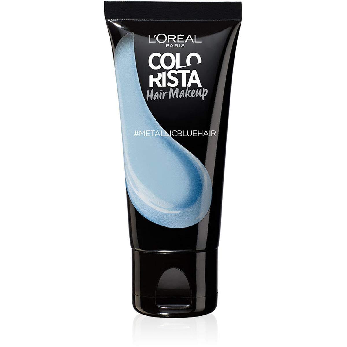 LOreal Paris Colorista Blue - Metallic Blue Hair Makeup for Bold Color ...