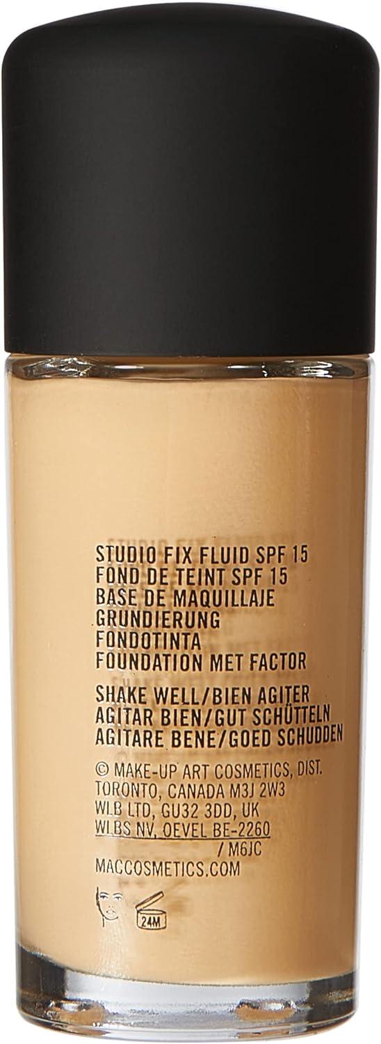 MAC Studio Fix Fluid Foundation SPF15 NC20 - 30 ml - Pack of 1 | Buy ...