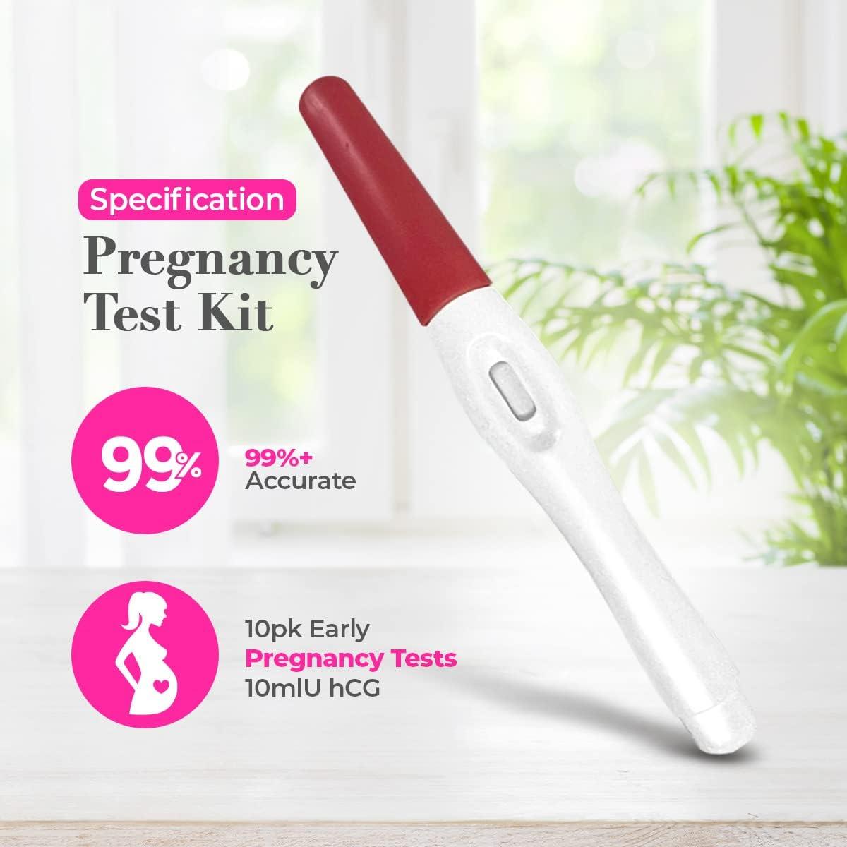 3pk Ultra Early Pregnancy Test Sticks - 99%+ Accurate Home Urine Tests ...