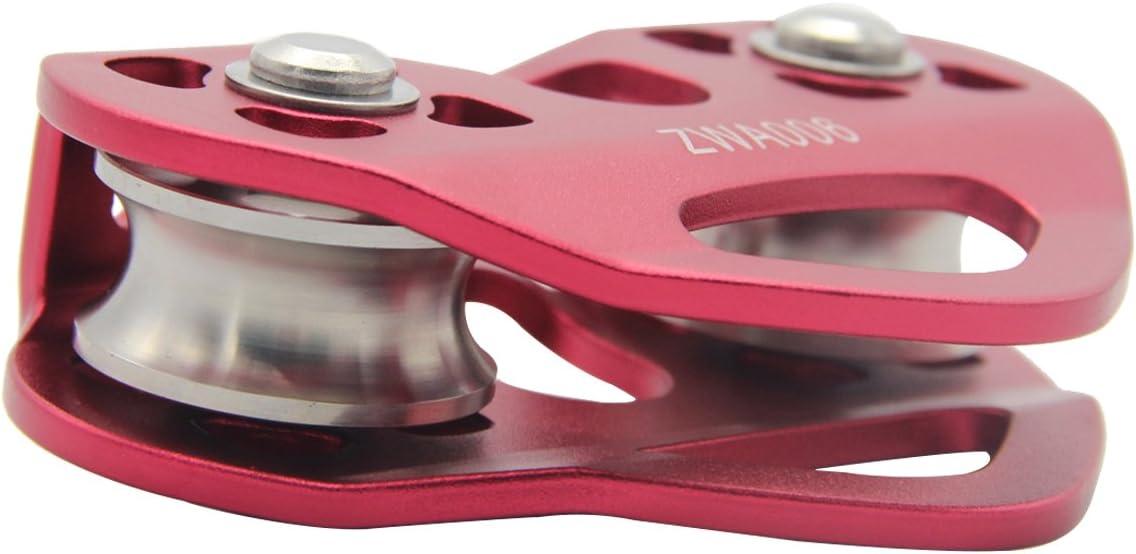 Latinaric Double Rope Pulley - Heart Shape Red Deflection Pulley for ...