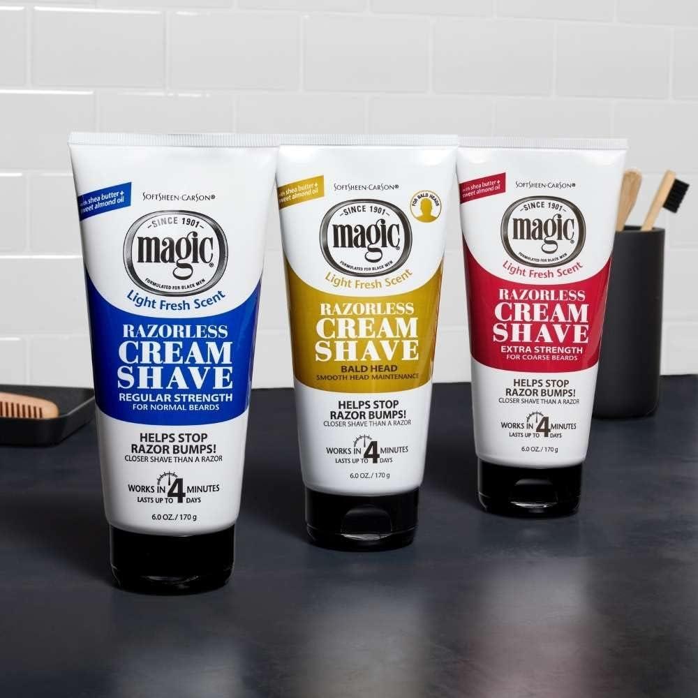 Magic Shave 170g Extra Strength Razorless Shaving Cream - Smooth ...
