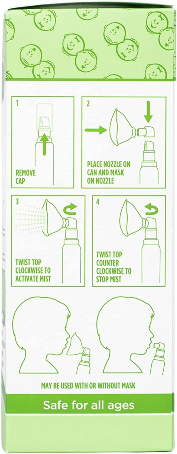 Boogie Micro-Mist Inhaler Saline Spray 1.7oz Unscented - 1 Pack | Buy ...