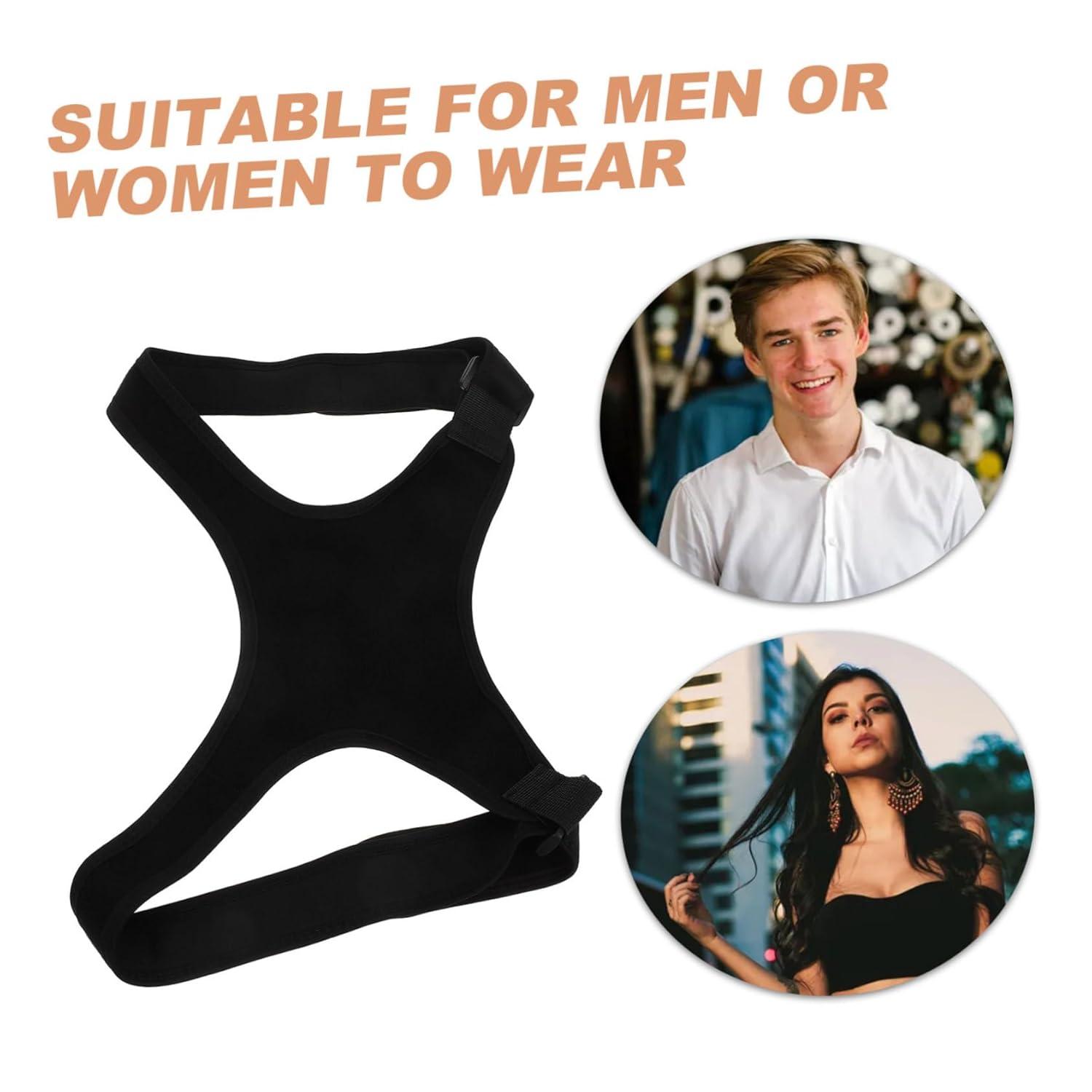 BUGUUYO Belt Brace Holder Shoulder Rest Posture Fixer for Women Posture ...