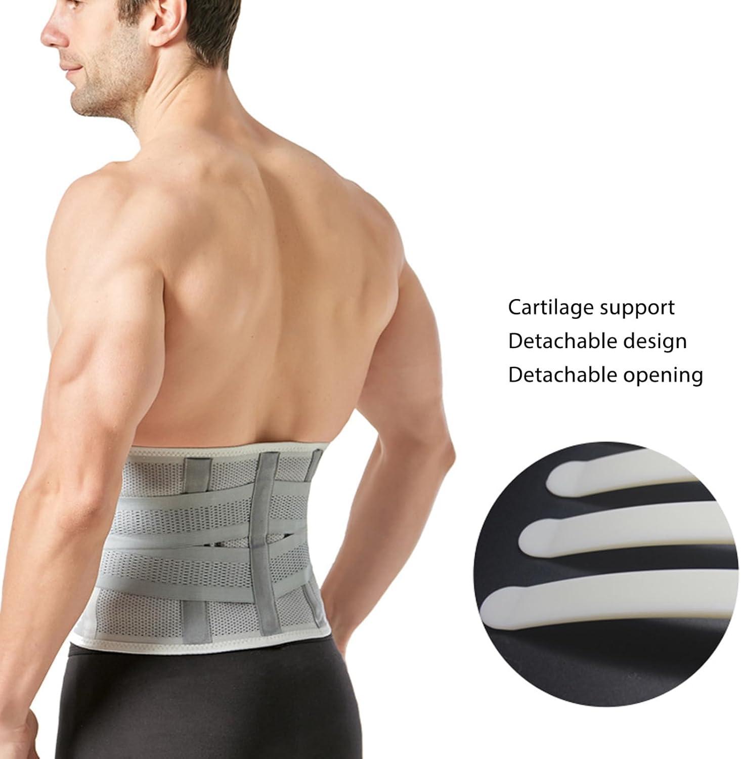 Buy XL Breathable Lumbar Support | Removable Lower Back Support Cushion ...