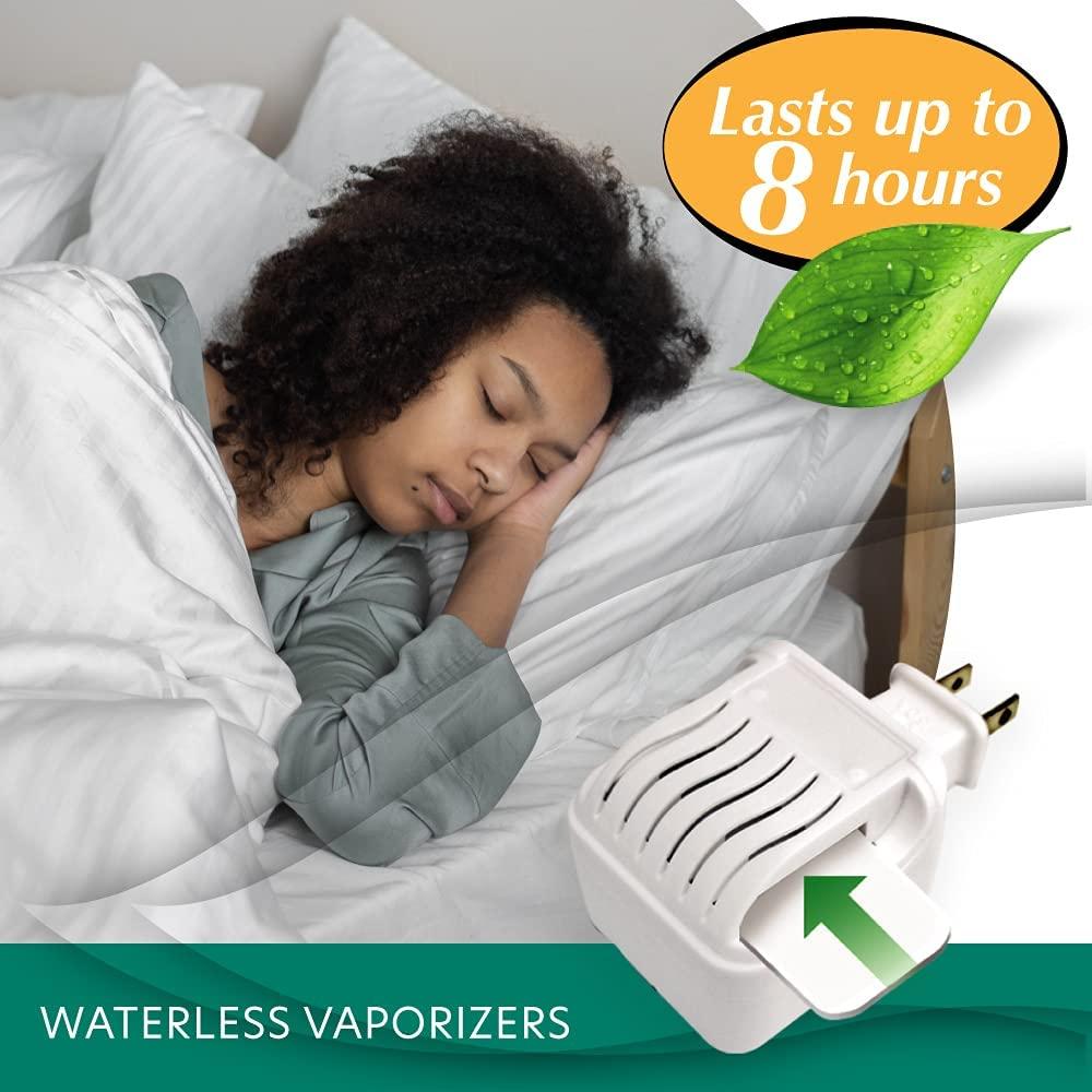 Real Relief Plug-in Waterless Vaporizer with 5 Soothing Non-Medicated ...