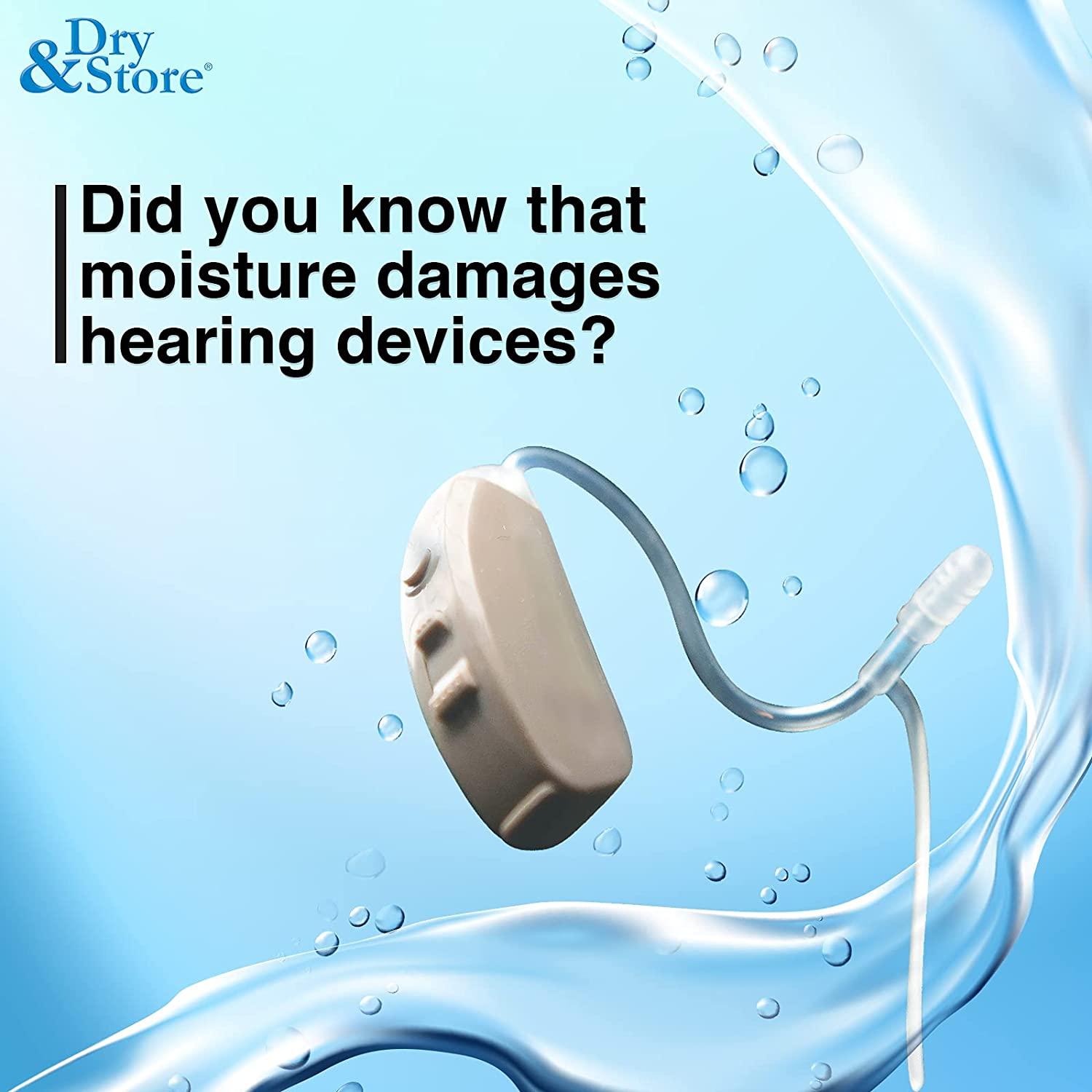 DryCaddy by Dry & Store | Hearing Aid Dry Aid Kit - Moisture Protection ...